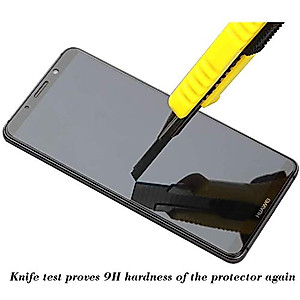 Ibywind Screen Protector For Huawei Mate10 Pro,with 2Pcs Tempered Glass,1Pc Backing Carbon Fiber Film [Fingerprint Reader,Easy to install]