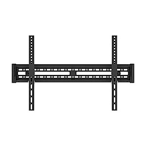 Tilt 15°TV Wall Mount for 32 37 40 47 50 55 60 65 70 Plasma LED LCD TV Display, Heavy-Duty Steel Construction in Classic Black Finish, Load Capacity Up to 110lbs GPJCFCDUS