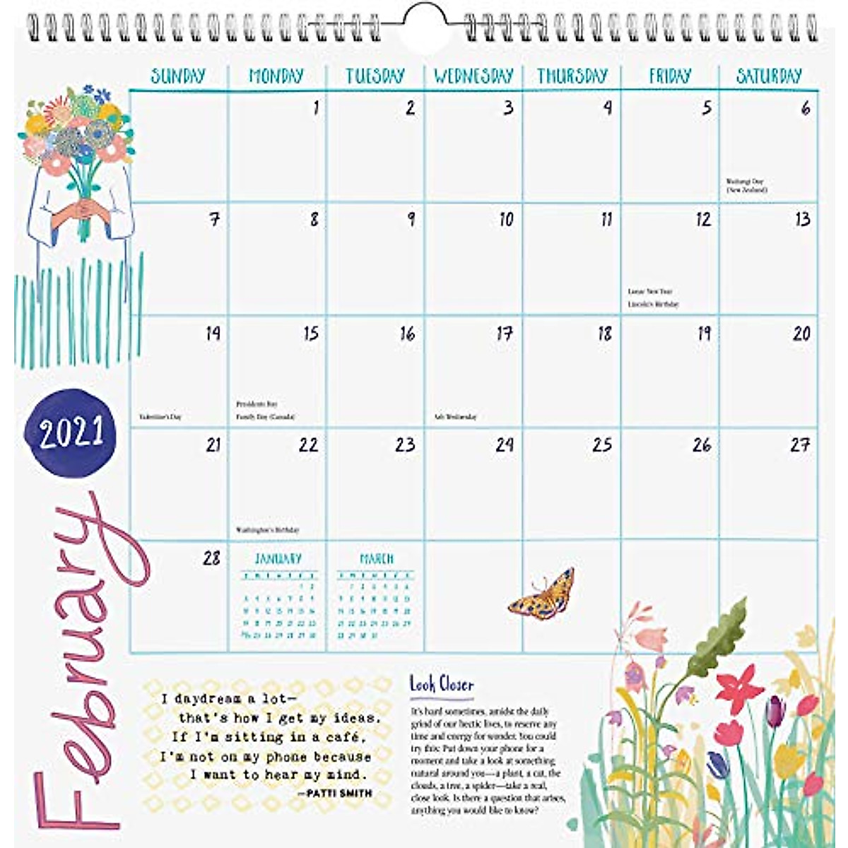 My Perfectly Imperfect Life Wall Calendar 2021: A Year of Letting Go