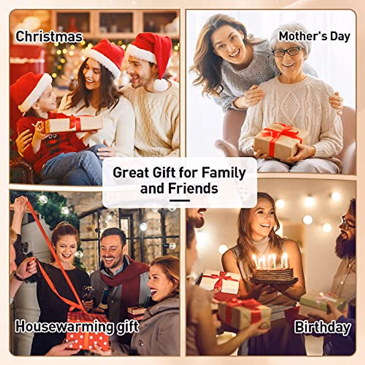 Secura Home WiFi Digital Picture Frame 10.1 Inch IPS HD Touch Screen Smart Cloud Photo Frame with 32GB Storage, Auto-Rotate, Wall-mountable, Share Photos and Videos via Frameo App from Anywhere