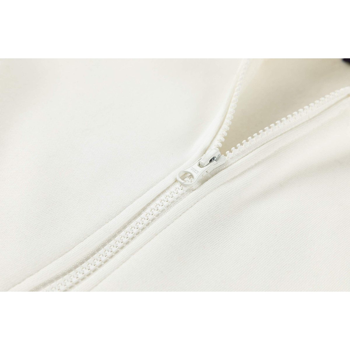 SPACE VENTURE Kids zip up hoodie, boys fleece Sweatshirts for toddler and teen girls 11-12Y (WHITE,XL)