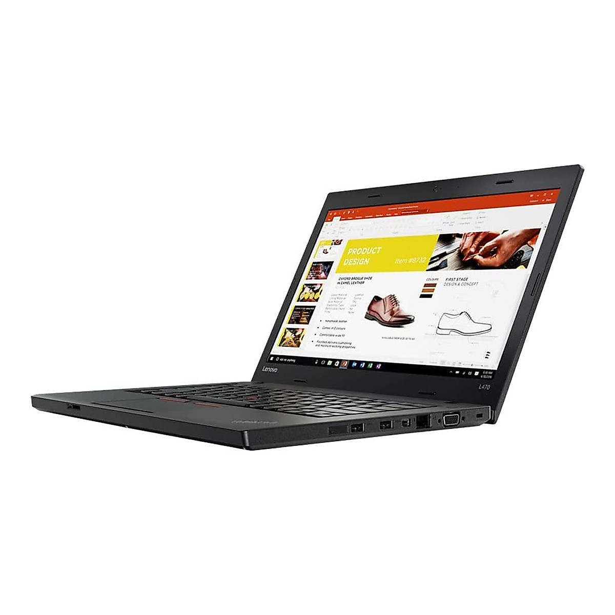 Lenovo ThinkPad L470 Windows 10 Pro - i5-6300U, 256GB SSD, 8GB RAM, 14-inch IPS FHD (1920x1080) Matte Display, Intel HD Graphics 520 (Renewed)