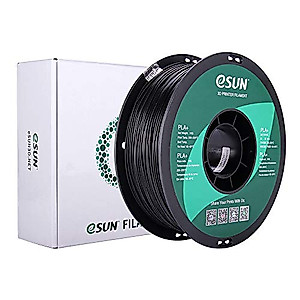eSUN PLA PRO (PLA+) 3D Printer Filament, Dimensional Accuracy +/- 0.03mm, 1kg Spool, 1.75mm, Black