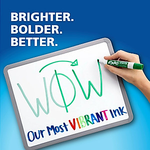 EXPO Low Odor Dry Erase Markers, Chisel Tip, Black, 36 Count