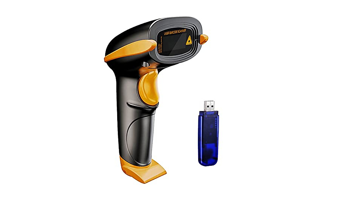 NADAMOO Thermal Label Printer & Wireless Barcode Scanner Bundle