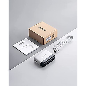 BESTEK Multi Ports USB Car Charger, Fast Charge 86W 9A Quick Charge 3.0 & USB-C PD Car Charger Adapter with Smart Identification for Cell Phones, Tablets and Other USB Devices