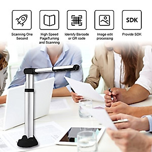 eloam S1800A2AF Document Camera with HD CMOS Sensor and OCR Function Time Shooting for Office, Classrooms, Labs, Meeting Room Shooting for Office, Classrooms, Labs, Meeting Room