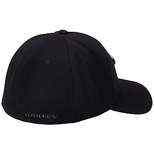 Oakley mens Tincan Cap Hat, Black/American Flag, Large-X-Large US