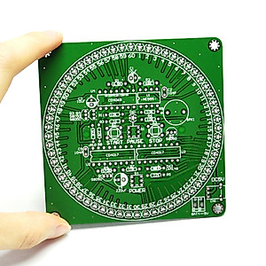 Gikfun 60 Seconds DIY Electronic Timer Soldering Practice Board Kit for Arduino 61 Red LED EK1904