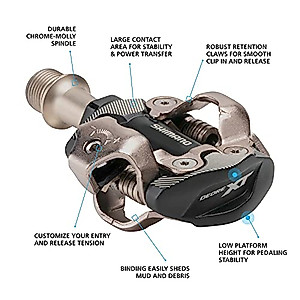SHIMANO PD-M8100 Cross Country Race SPD Bike Pedal