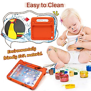 LEFON Kids Case Shockproof for iPad Mini 5/4/3/2/1, iPad Mini 4th Generation Case for Kids, Convertible Handle Light Weight Super Protective Stand Cover Case for iPad Mini 5th Gen 7.9 Inch