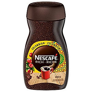 NESCAFE, Rich Colombian, Instant Coffee, 100g/3.5oz., Jar, {Imported from Canada}