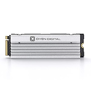 Oyen Digital Dash Pro 4TB NVMe PCIe TLC NAND SSD with Heatsink, Compatible with Sony PS5 Internal M.2 Slot