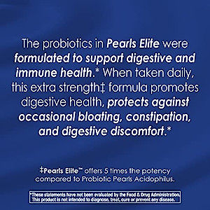 Nature's Way Probiotic Pearls Elite, 5 Billion Live Cultures, 30 Softgels