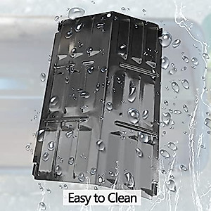 Hongso PPI201 Porcelain Steel Replacement Flavorizer Bar for Weber Gas Go-Anywhere Grill, for Weber 9201 (14 11/16" Long), Aftermarket Replacements