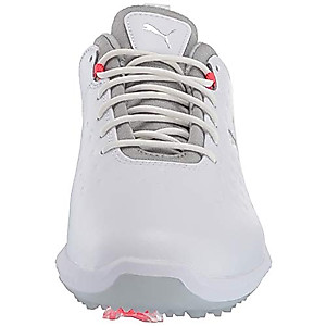 PUMA womens Ignite Blaze Pro Golf Shoe, Puma White-high Rise, 7.5 US