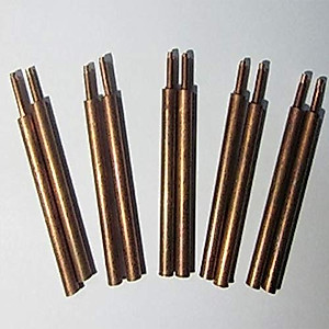 Zrong 10Pcs/Lot Used for Spot Welder Machine Pulse Spot Welder Solder Needle Solder Pin Suitable for 709A 788H 787A Welding