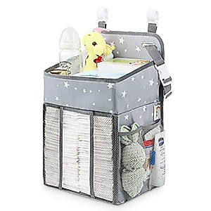 Maliton Extra Large Diaper Caddy for Baby Stuff and Baby Hanging Diaper Stacker