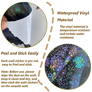 Encanto Wall Stickers Peel and Stick Cartoon Wall Decals Removable Wall Art Decor for Nursery Baby Children's Bedroom Wall Decorations