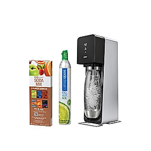 SodaStream Source Metal Starter Kit, Black