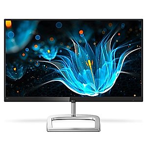 PHILIPS 246E9QDSB 24" Frameless Monitor, Full HD IPS, 129% sRGB, 75Hz, FreeSync, VESA, 4Yr Advance Replacement Warranty