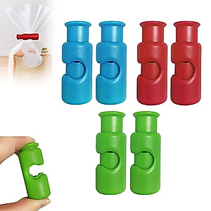 PETUPS Bag Clips, Chip Clips, 2024 New Sealing Clip for Chips Food Bags, Grip Sticks Bag Sealers, Portable Storage Clips for Bread, Snack, Fresh-Keeping Plastic Bag (Mix, 6PCS)