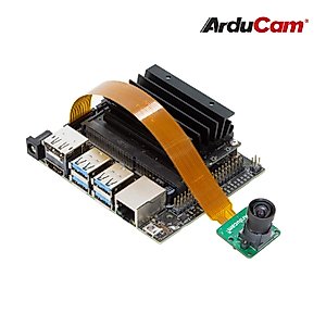 Arducam Mini 12.3MP HQ Camera Compatible with Nvidia Jetson Nano and Xavier NX, 1/2.3 Inch IMX477 Camera Module with M12 Mount Lens
