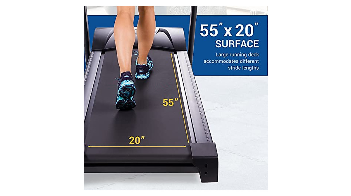 XTERRA Fitness TR300 Folding Treadmill – Compact & Quiet Cardio Machine