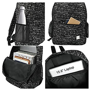 GBLQ PLUS Reflective Backpack17 Inches, High Visibility Commuter Casual Daypack for Cycling, Hiking, Outdoor Sports and Travel, Schoole Bookbag Fit Up to15.6-inch Laptop