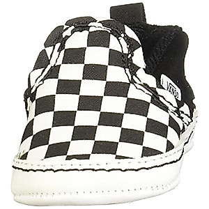 Vans Infant Checker Slip-On Black/True White Crib Size 3