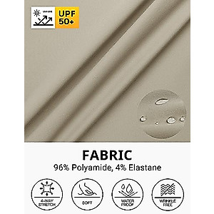 SPECIALMAGIC Golf Pants Men Stretch Slim fit Hiking Pants Lightweight Dress Casual Tapered Zipper Pockets 34