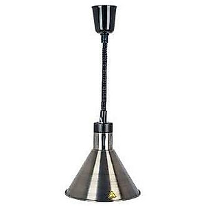 Heating Lamp for Food Warmer Commercial Buffet Food Heating lamp, 270mm Single-Head Hanging Food Heating lamp Food Heater Retractable Food Heating lamp 110V / 220V