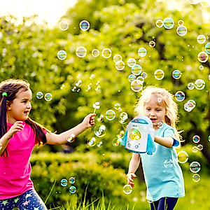 TOY Life Bubble Machine for Kids Toddlers, Automatic Battery Operated Bubble Machine for Parties, Bubble Maker Bubble Blower for Kid Birthday, Easter, Wedding, Indoor Outdoor Bubble Toy for Girls Boys