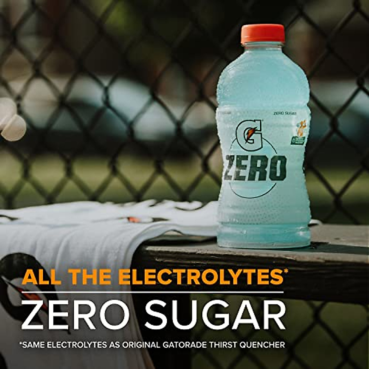 Gatorade Zero Sugar Thirst Quencher, Glacier Cherry Variety Pack, 20 Fl Oz (Pack of 12)