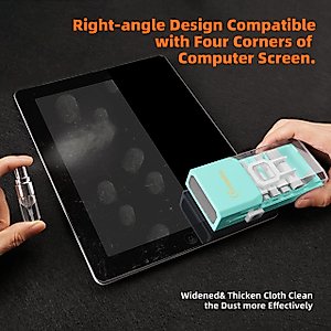 Laptop Screen Keyboard Cleaner Kit, Electronics Cleaning Tool, Brush Tool for Tablet, Computer, PC Monitor,TV Camera Lens New Compact with Patent