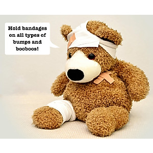 Iconikal First Aid Waterproof Adhesive Tape, White, 0.5 Inch x 5 Yards, 4-Pack