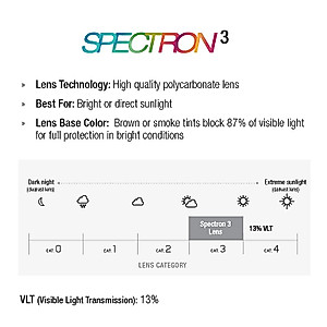 Julbo Vermont Classic Glacier Sunglasses - Spectron 3 - Brass/Brown