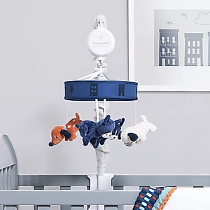 The Peanutshell Puppy Dog Crib Mobile - Pug Life Nursery Collection