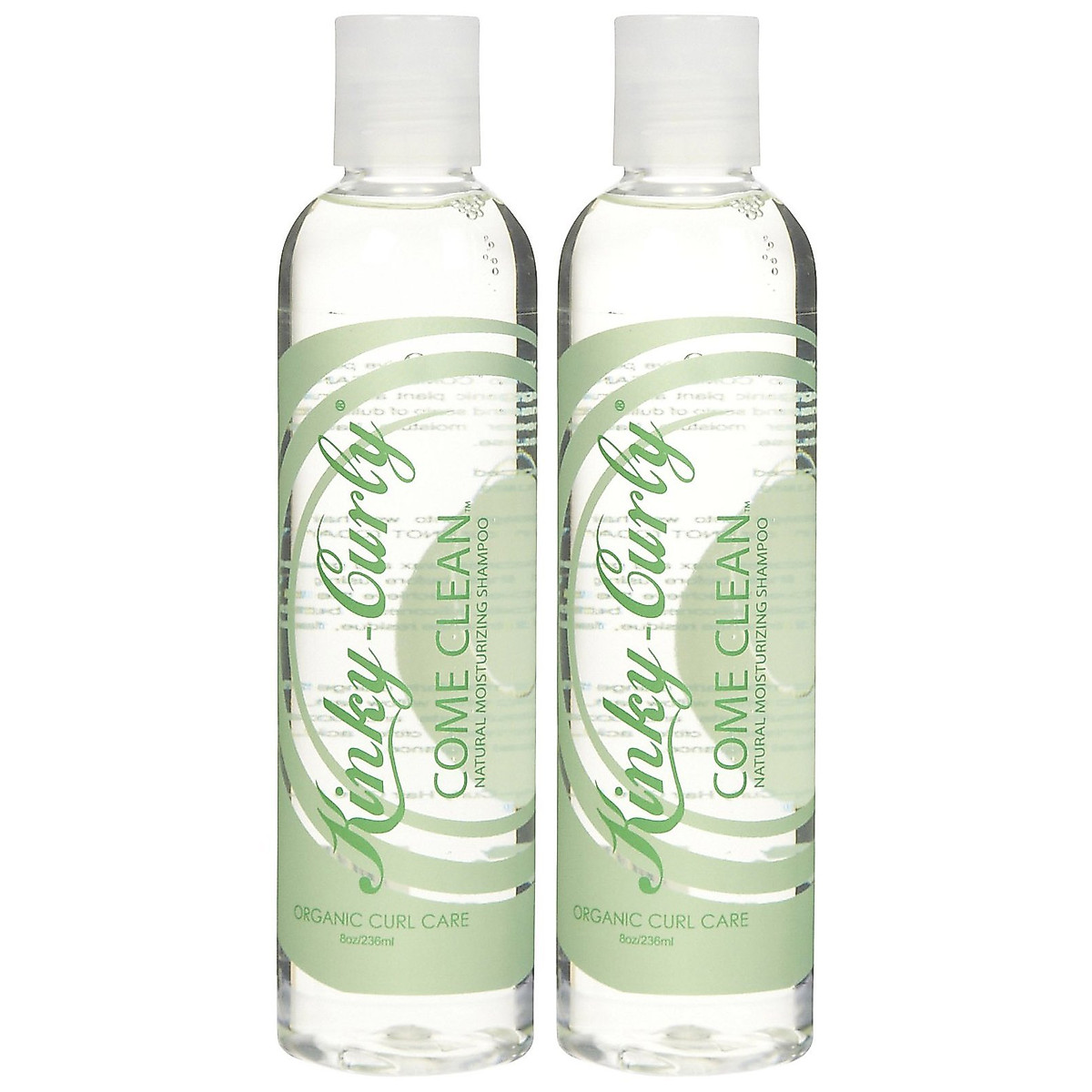 Kinky Curly Come Clean Shampoo - 8 oz - 2 pk