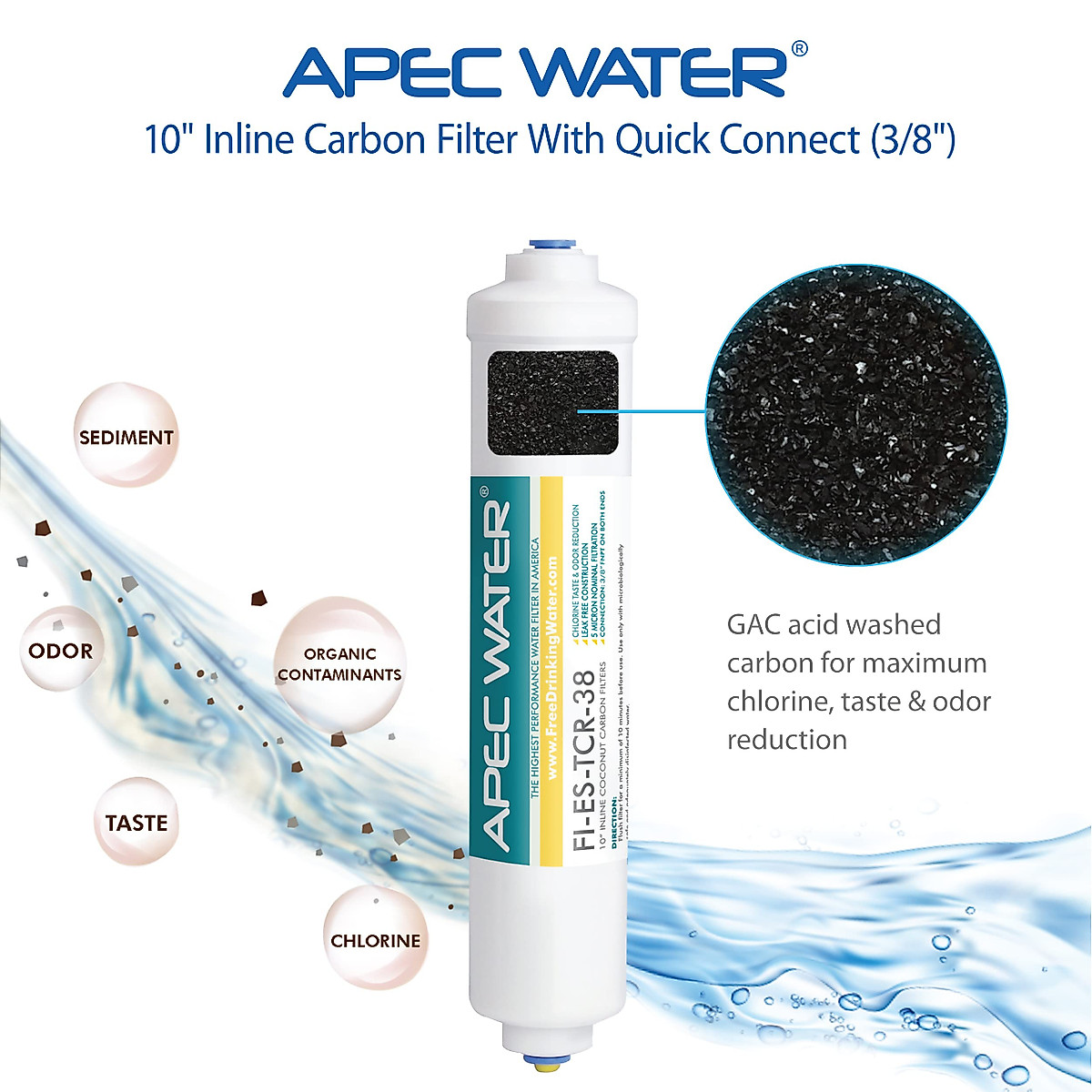 APEC FILTER-MAX-ES100 Reverse Osmosis Filter Set