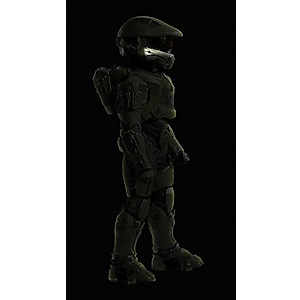 Disguise Child Master Chief Ultra Prestige Costume Medium, Army Green