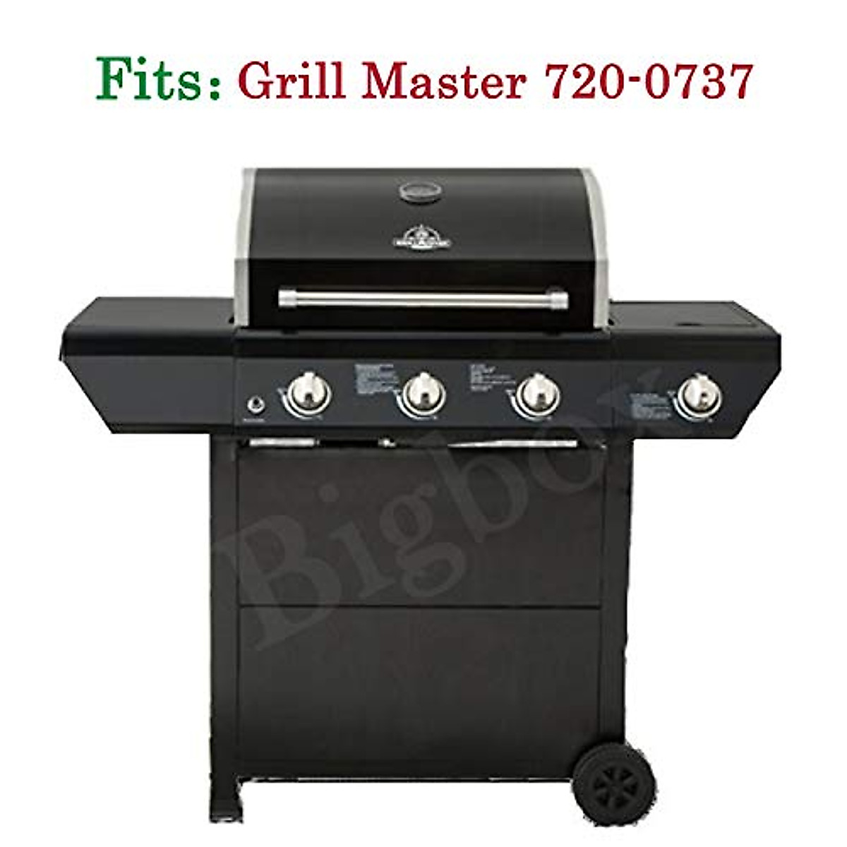Grill Replacement Parts for Grill Master 720-0737, 720-0769, Heat Plate Burner Shield Flame Deflectors and BBQ Grill Burner Replacement for Nexgrill Grillmaster 720-0737 720-0769 Gas Grill Models