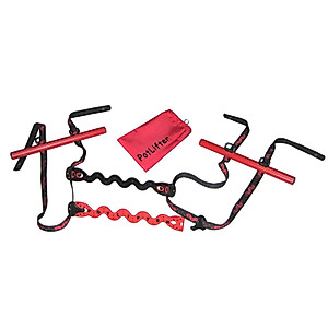 PotLifter - Potted Plant Mover and Essential Lifting Tool For Garden Flower Pots, Planters, Trees, Rocks - Lifts Up to 200 Pounds - A Plant Caddy Alternative, Easily Move Heavy Items Around Your Yard