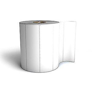 800540-105 Compatible KENCO® Brand 4 inch x 1 inch with perf Direct Thermal Labels to fit Eltron or Zebra Printers. 1 in. Core, 1,310 Labels Per Roll, 12 Rolls Per Case