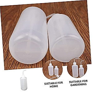 Yardwe 6 Pcs Watering Can Plastic Watering Can Water Spray Bottle for Plants Plastic Squirt Bottles for Liquids Squeeze Bottles for Liquids Water Squeeze Bottle Plastic Wash Scale Bottle