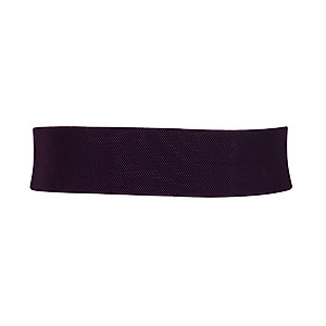 eVogues Women's Wide Patent Leather Fashion Belt Purple - One Size Junior