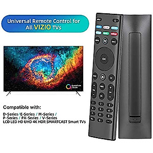 【Pack of 2】 Replacement Remote for Vizio Smart TV, Compatible with All Vizio TVs D-Series E-Series M-Series V-Series P-Series SmartCast HD 4K VIZIO Smart TVs