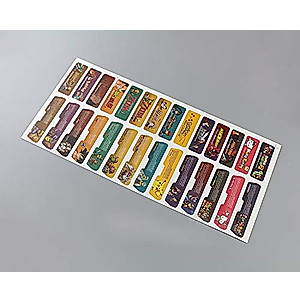 Label Sticker Nameplate Sticker fit for Game boy Advance GBA Console 1Set(14Groups)