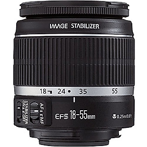 Canon EOS Rebel T6 DSLR Camera w/EF-S 18-55mm, 32GB SD Card & Camera Bag (Renewed)