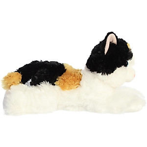 Aurora® Adorable Flopsie™ Esmeralda™ Stuffed Animal - Playful Ease - Timeless Companions - White 12 Inches